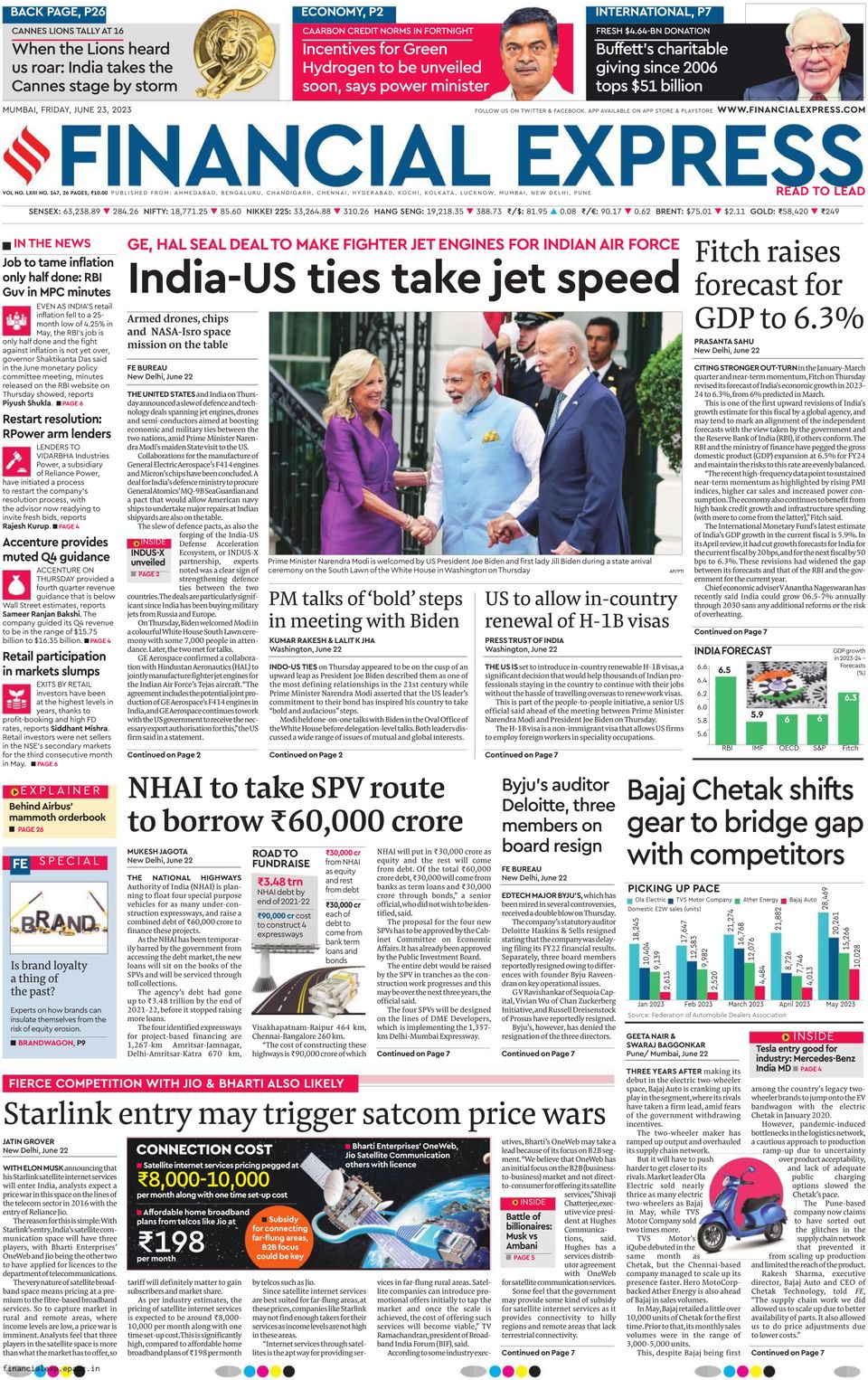 Get digital access to Financial Express Mumbai - June 23, 2023 issue | Magzter.com