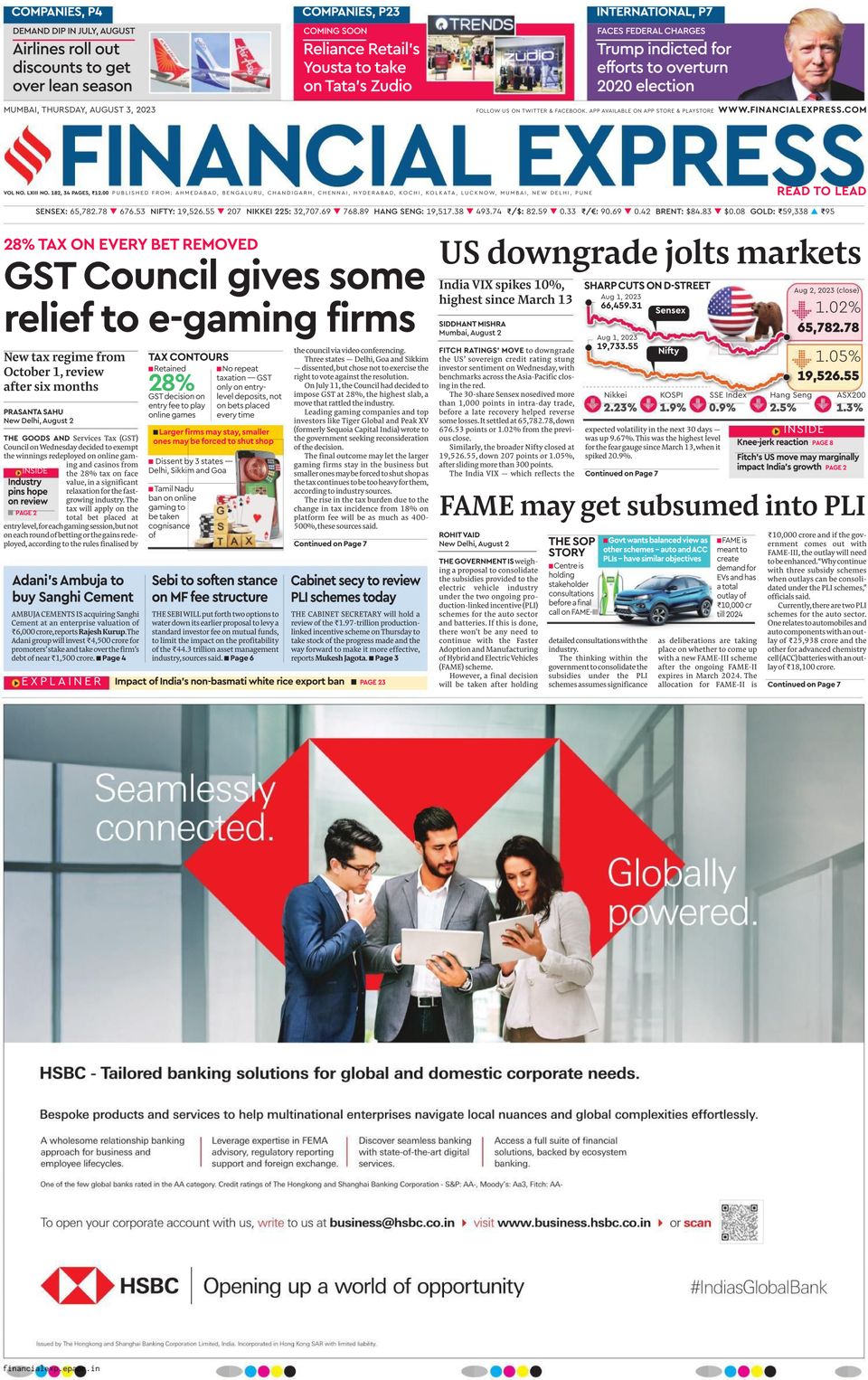 Financial Express Mumbai-August 03, 2023 Magazine