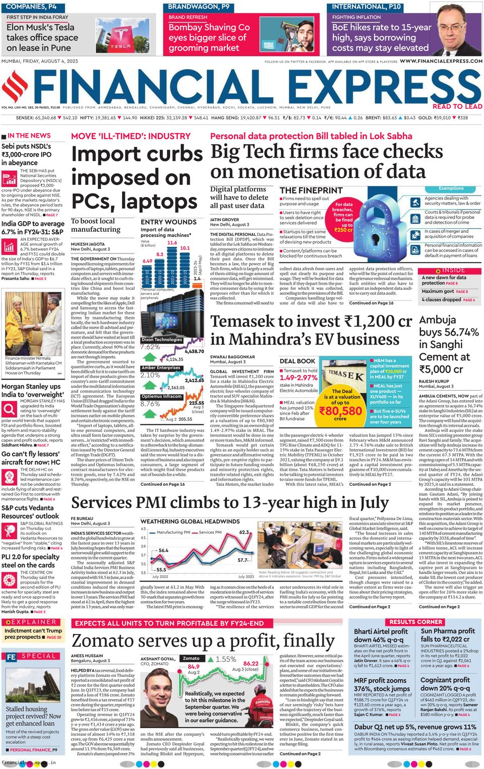 Get digital access to Financial Express Mumbai - August 04, 2023 issue ...