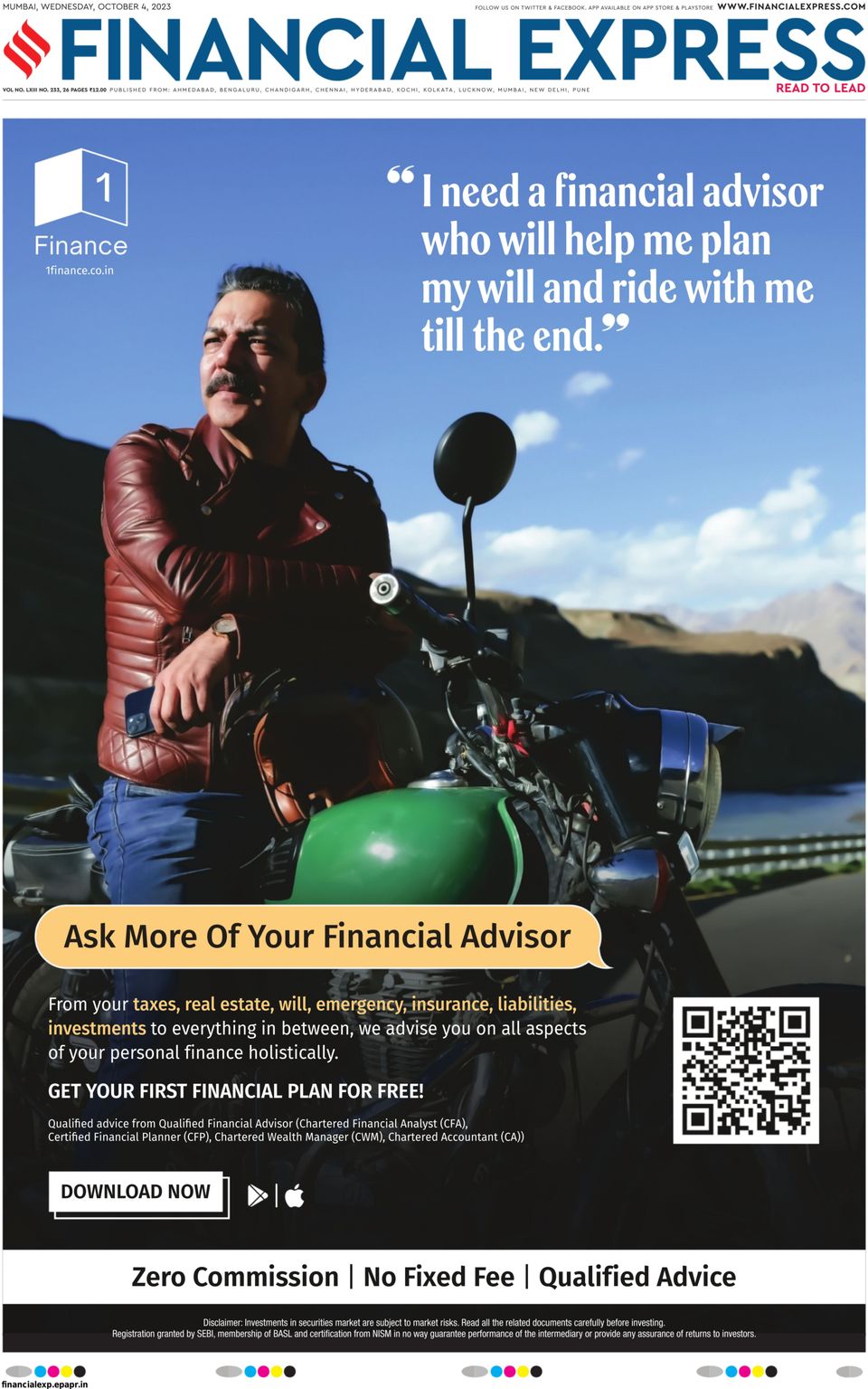 Get digital access to Financial Express Mumbai - October 04, 2023 issue | Magzter.com