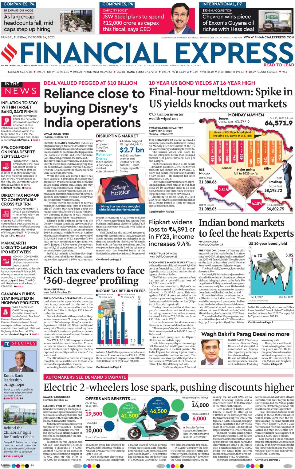 Financial Express Mumbai-October 24, 2023 Magazine