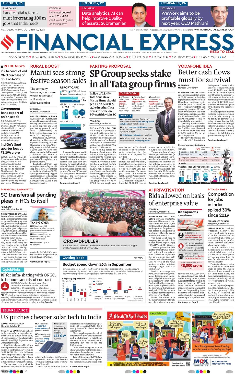 Financial Express Delhi Newspaper - Get your Digital Subscription