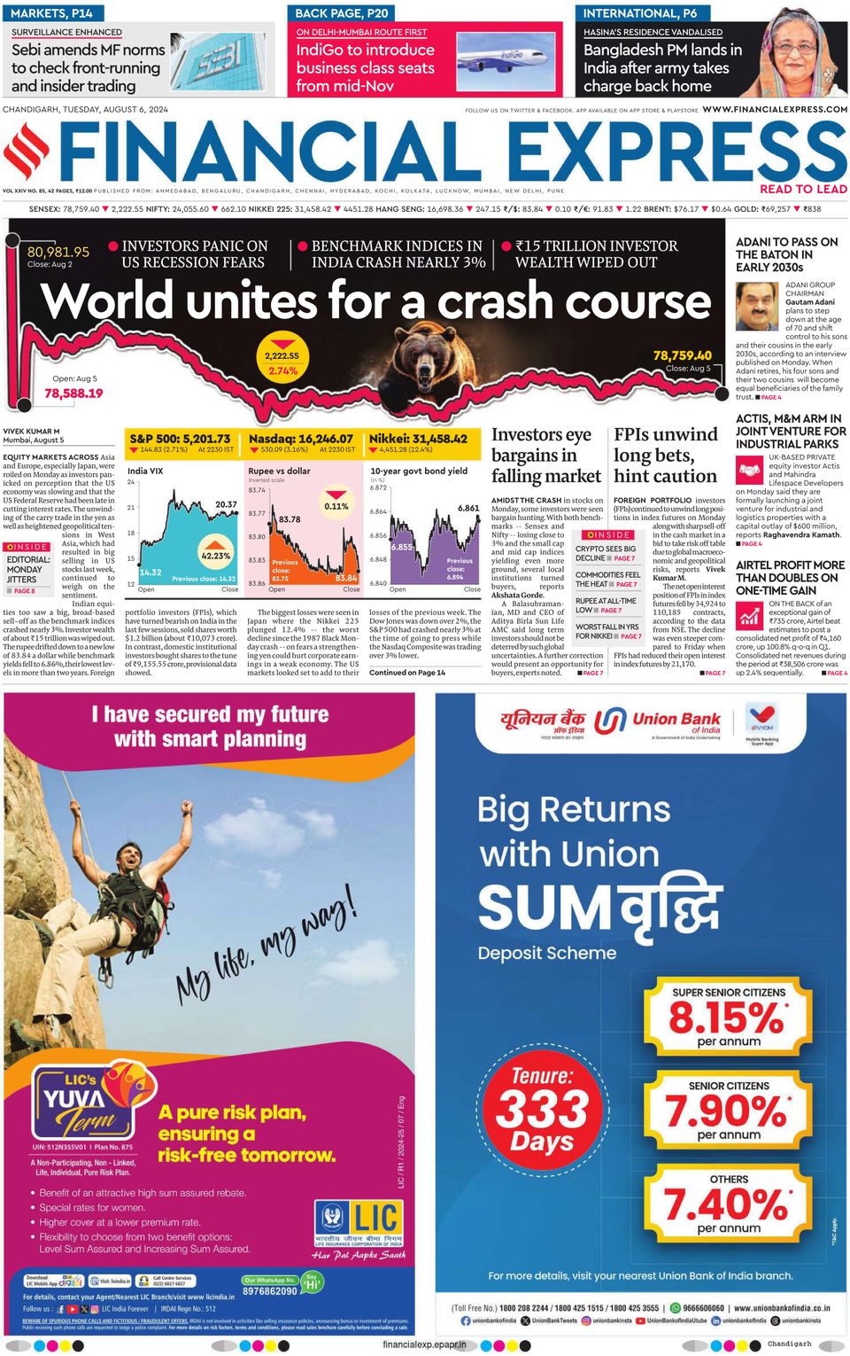 Financial Express Chandigarh Newspaper - Get your Digital Subscription