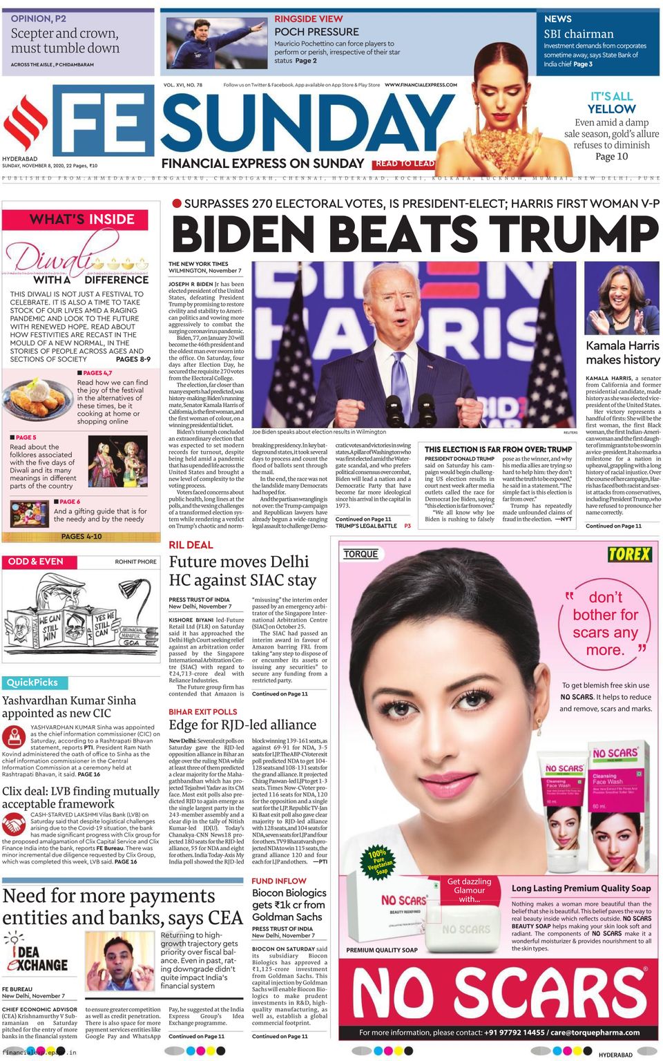 Financial Express Hyderabad Newspaper - Get your Digital Subscription