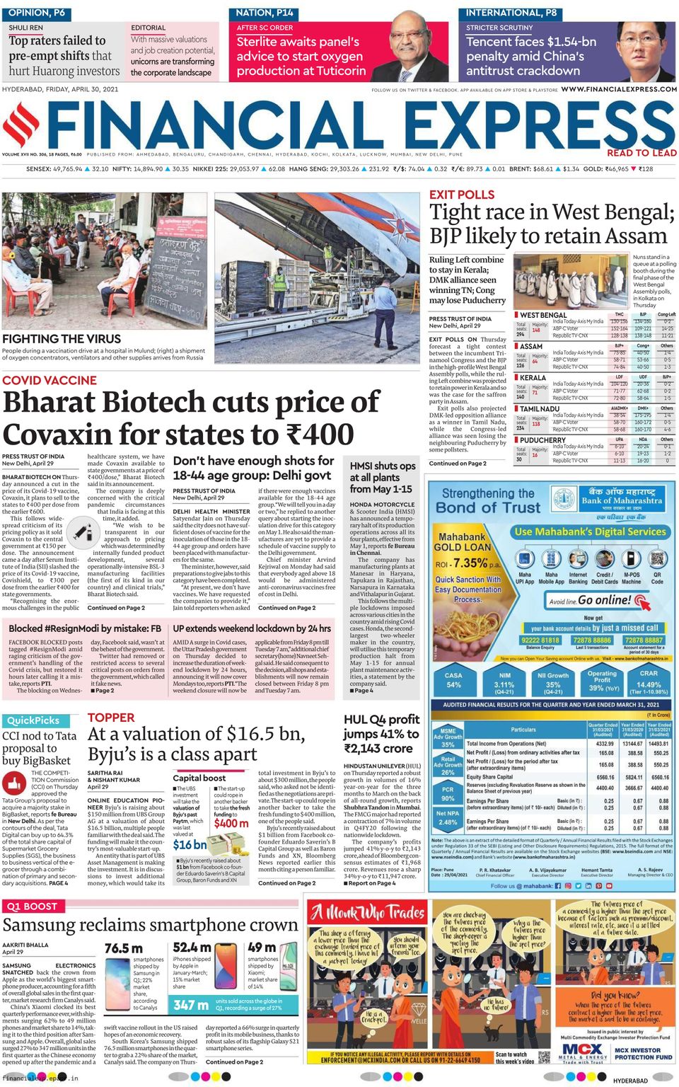 The New Paper-April 30, 2021 Newspaper - Get your Digital Subscription