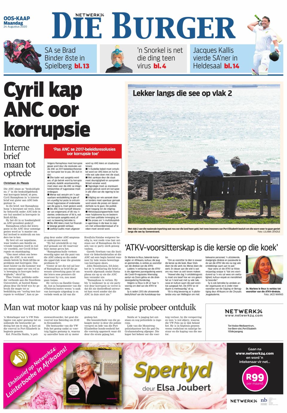 Get digital access to Die Burger Oos Kaap - August 24, 2020 issue ...