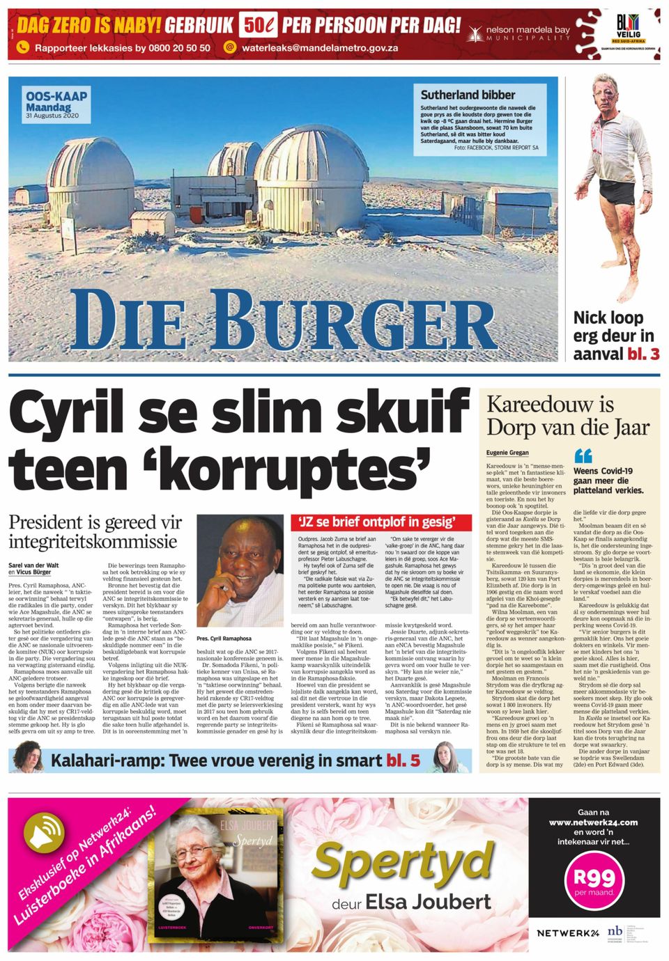 Die Burger Oos Kaap-August 31, 2020 Newspaper - Get your Digital ...