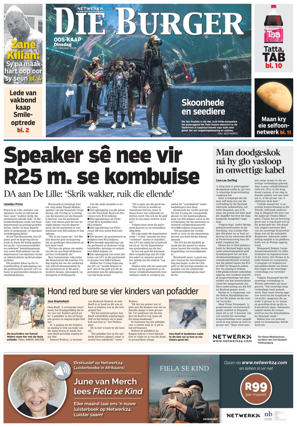 Get digital access to Die Burger Oos Kaap - October 20, 2020 issue ...