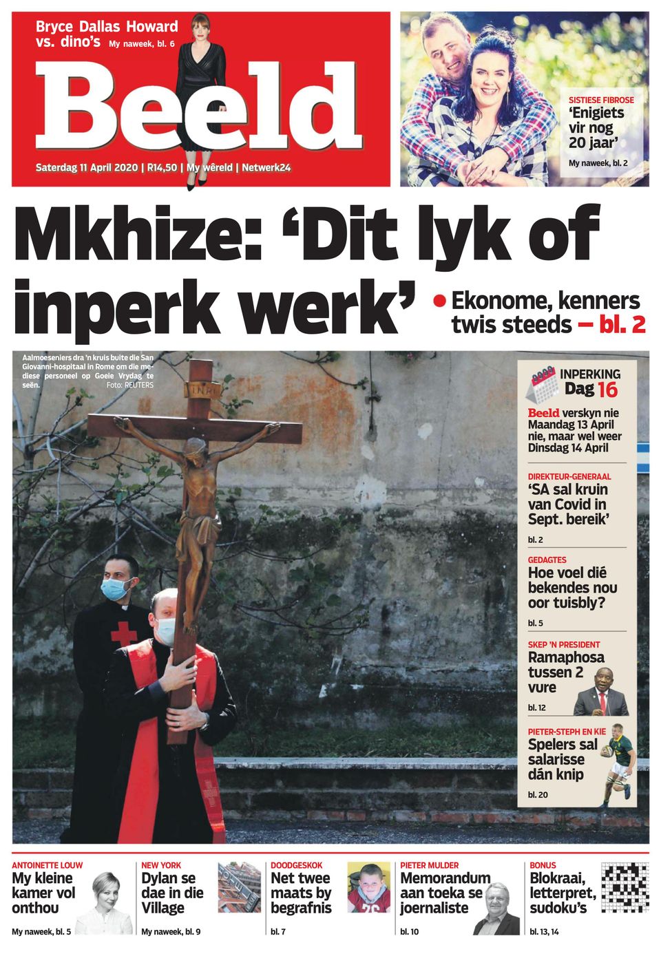 Get digital access to Beeld - April 11, 2020 issue | Magzter.com