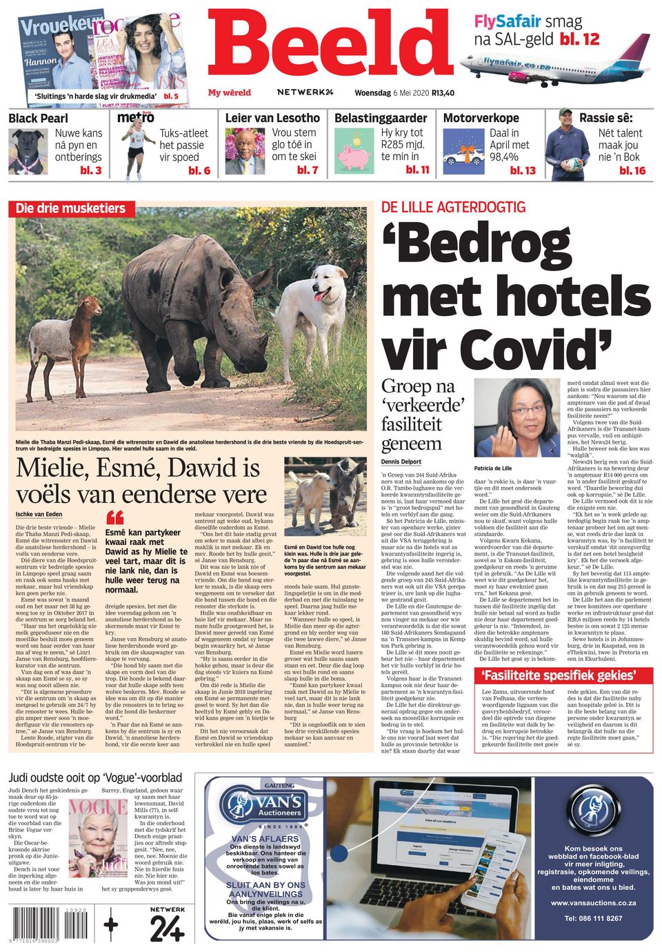 Beeld-May 06, 2020 Newspaper - Get your Digital Subscription
