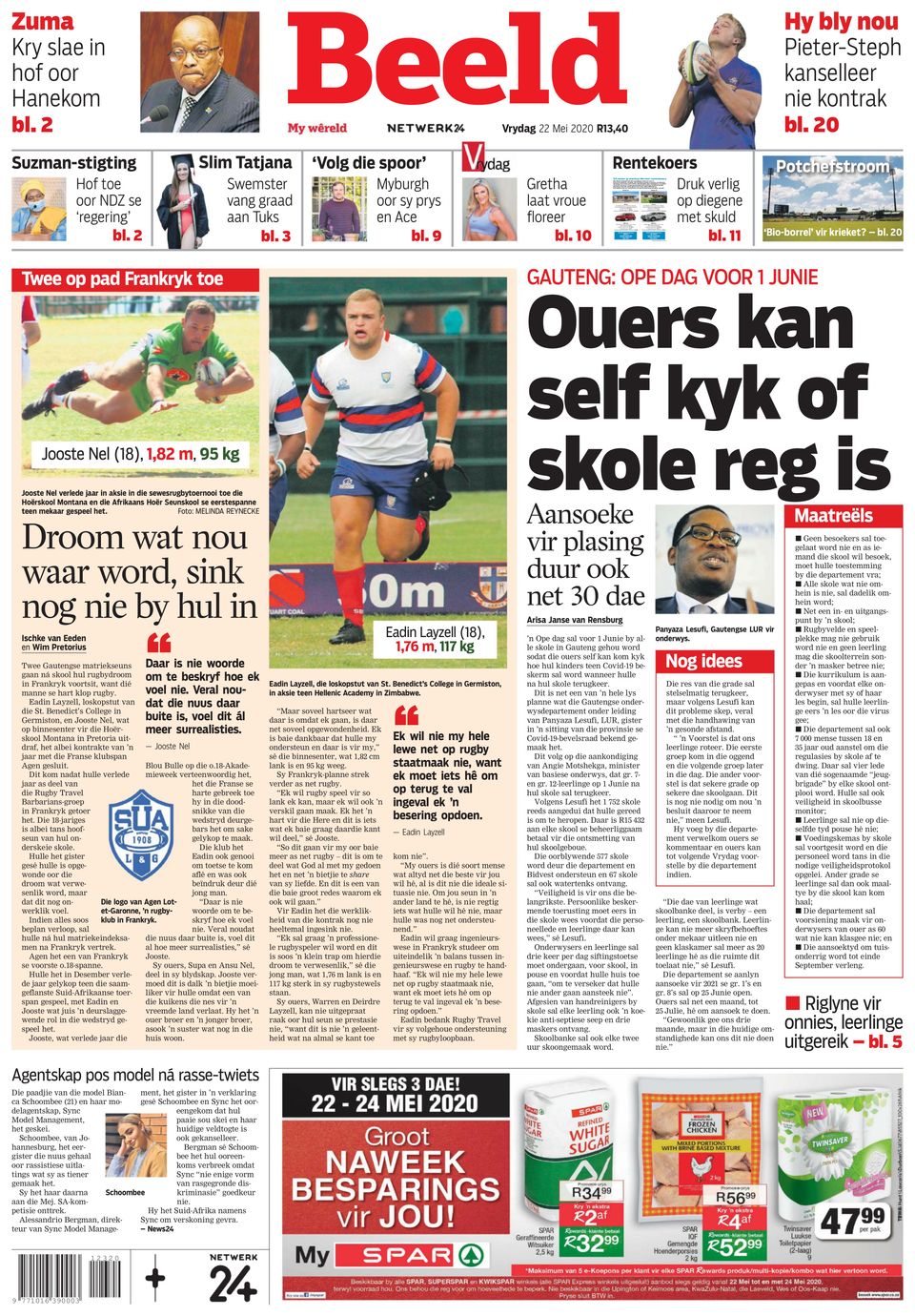Beeld-May 22, 2020 Newspaper - Get your Digital Subscription