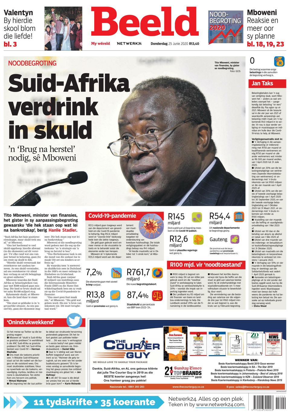 Beeld-June 25, 2020 Newspaper - Get your Digital Subscription