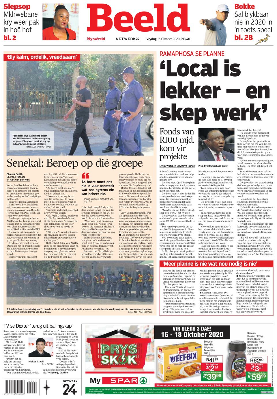 Get digital access to Beeld - October 16, 2020 issue | Magzter.com