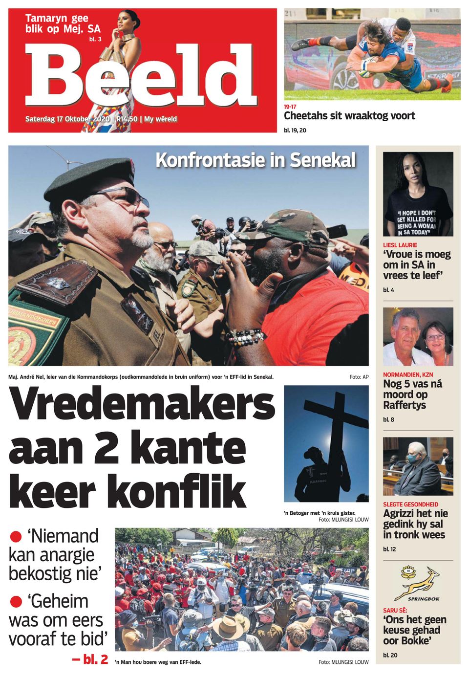 Get digital access to Beeld - October 17, 2020 issue | Magzter.com