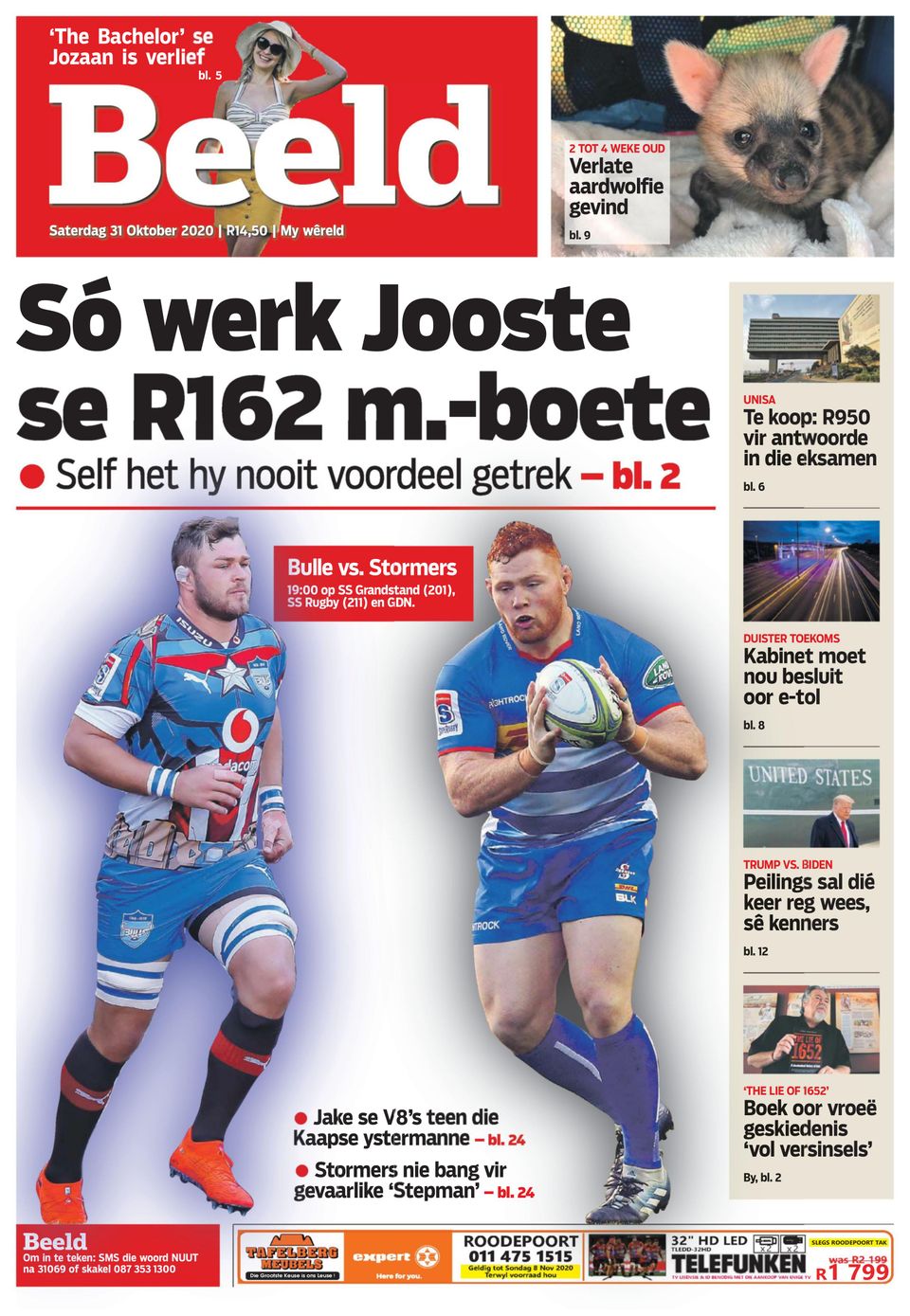 Get digital access to Beeld - October 31, 2020 issue | Magzter.com
