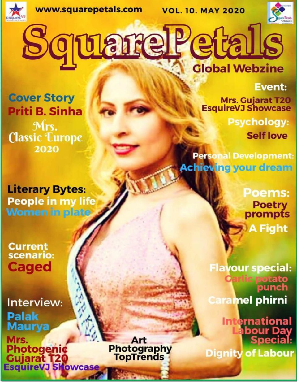 SquarePetals Global Webzine-May 2020 Magazine