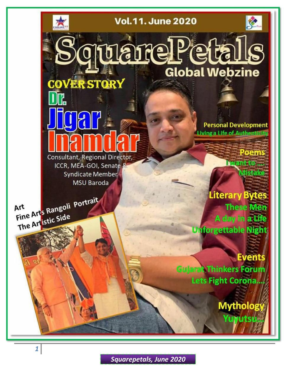 SquarePetals Global Webzine-June 2020 Magazine