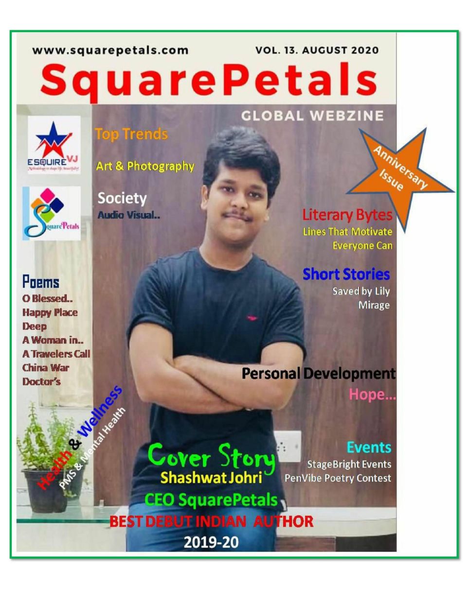 SquarePetals Global Webzine-August 2020 Magazine