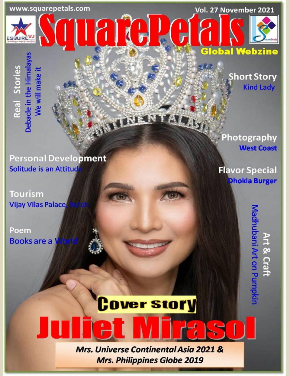 SquarePetals Global Webzine-November 2021 Magazine