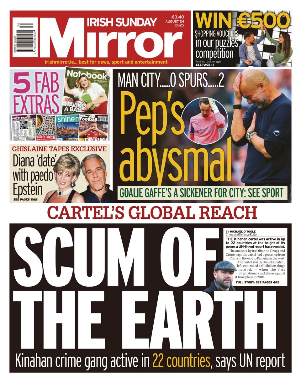 Get digital access to Irish Sunday Mirror - August 24, 2025 issue ...