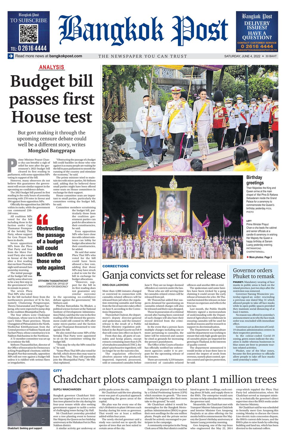 Get digital access to Bangkok Post - June 04, 2022 issue | Magzter.com