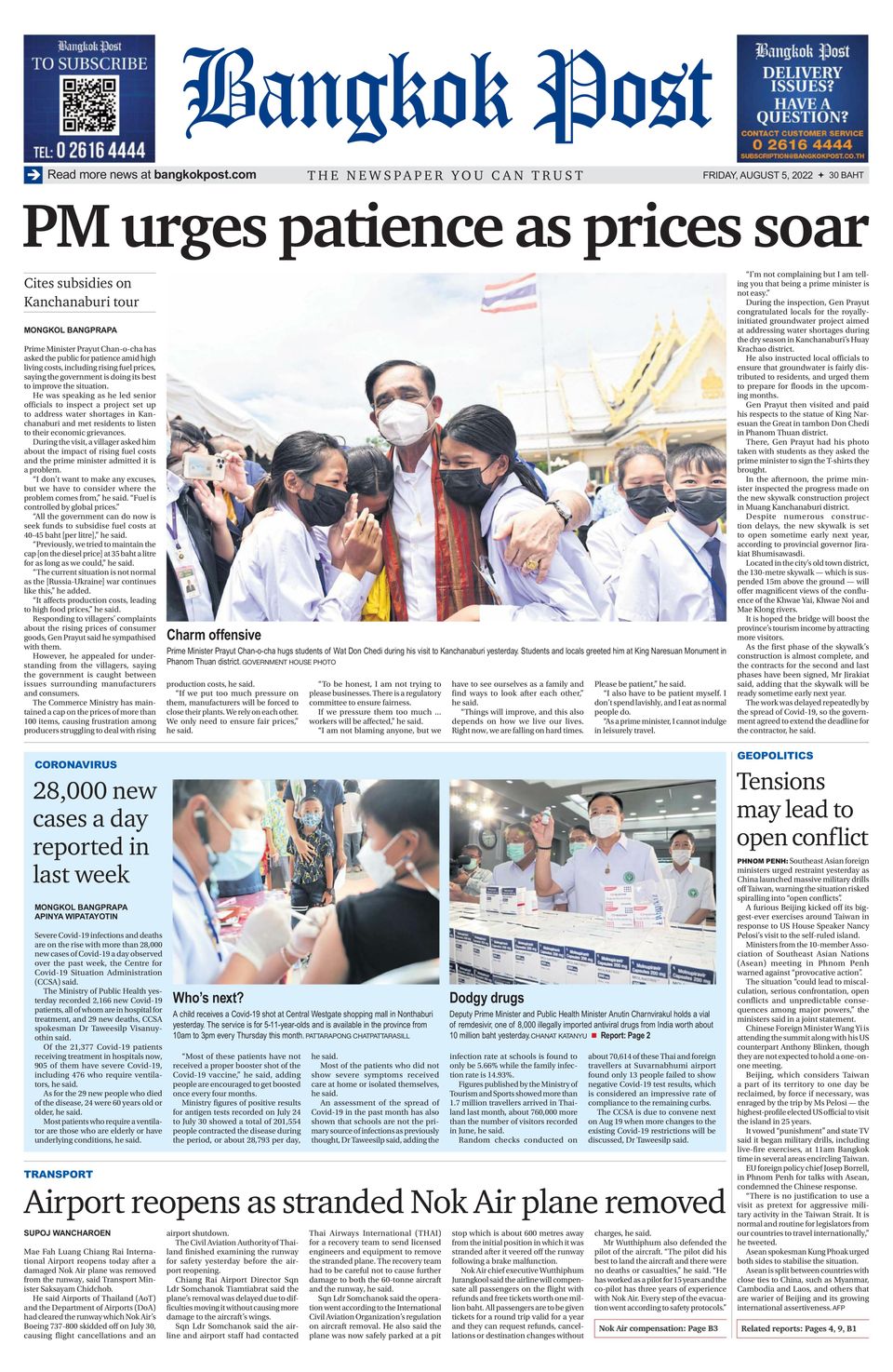 Get digital access to Bangkok Post - August 05, 2022 issue | Magzter.com
