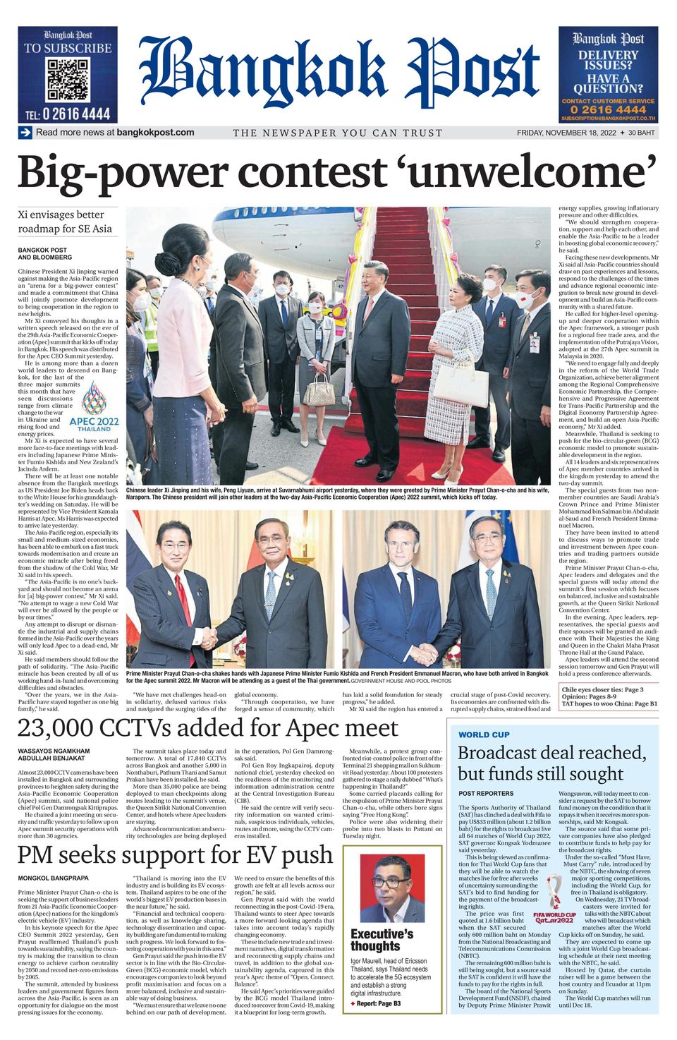 Get digital access to Bangkok Post - November 18, 2022 issue | Magzter.com