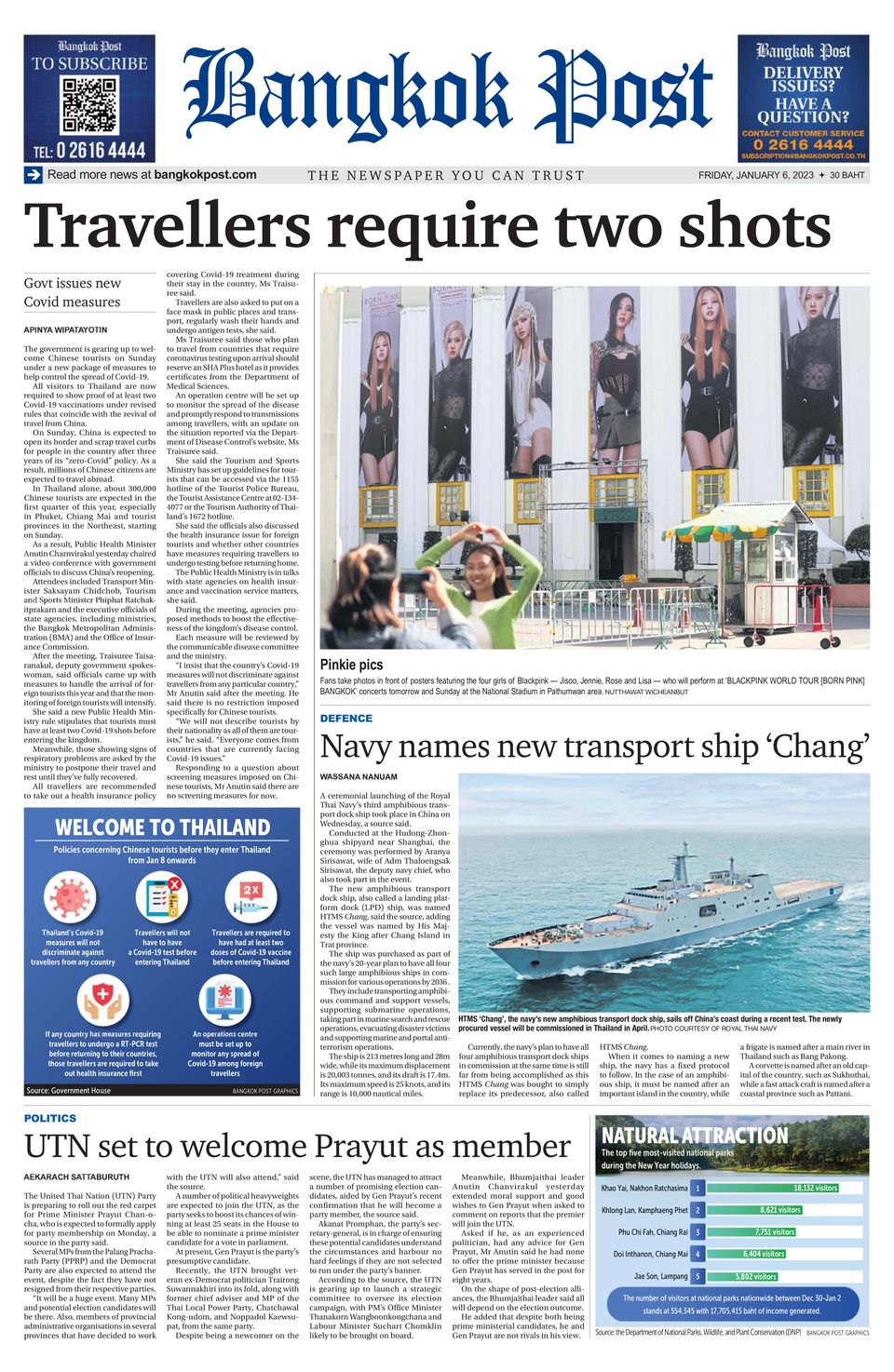 Get digital access to Bangkok Post - January 06, 2023 issue | Magzter.com