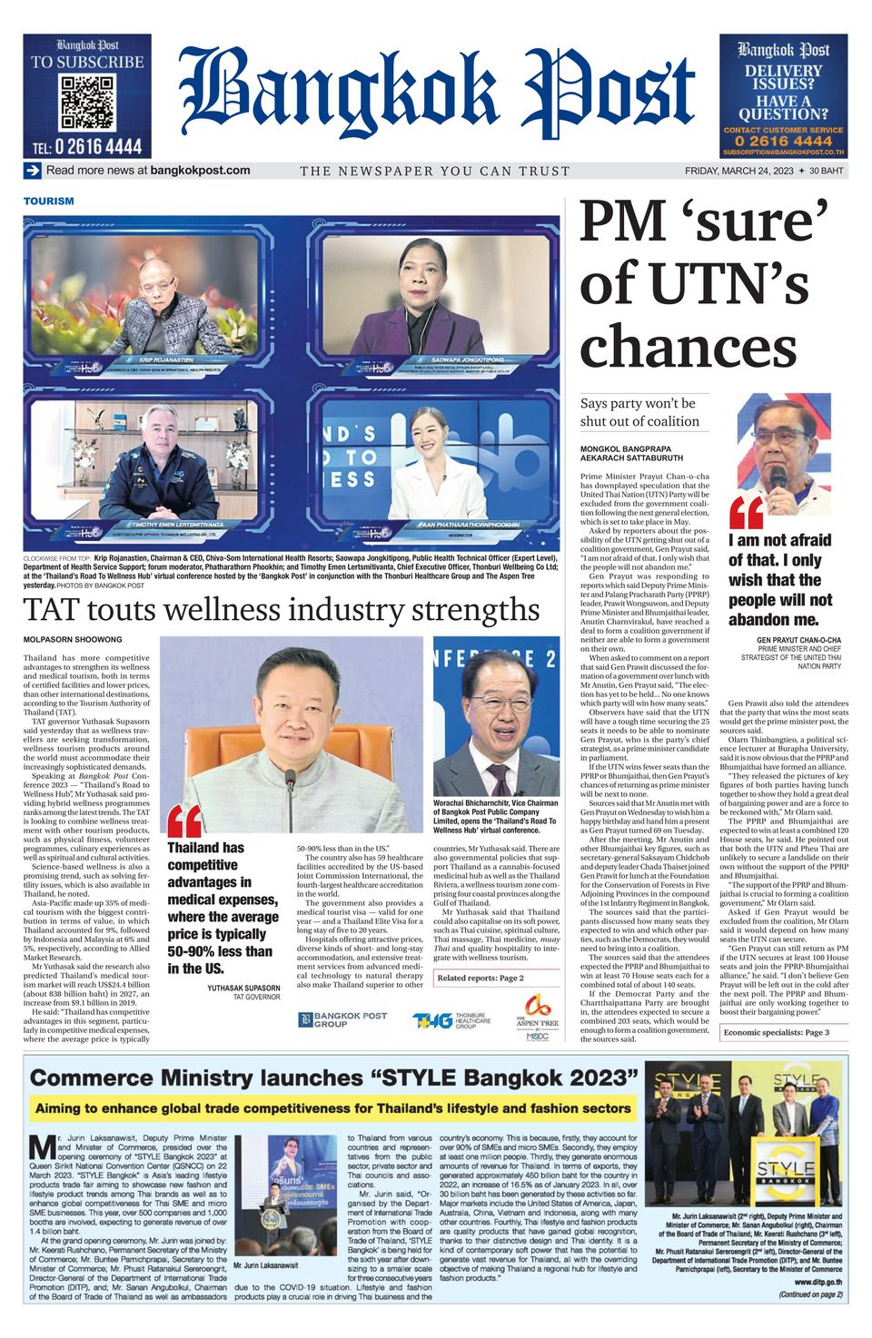 Get digital access to Bangkok Post - March 24, 2023 issue | Magzter.com
