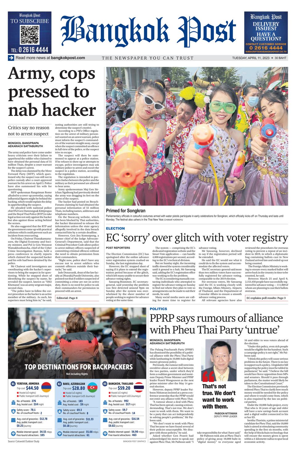 Get digital access to Bangkok Post - April 11, 2023 issue | Magzter.com
