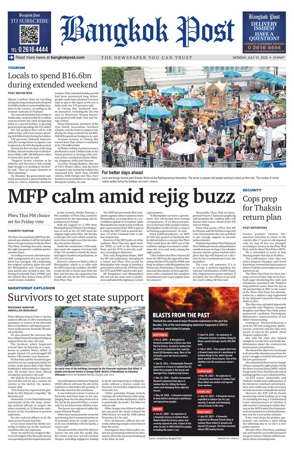 Get digital access to Bangkok Post - July 31, 2023 issue | Magzter.com