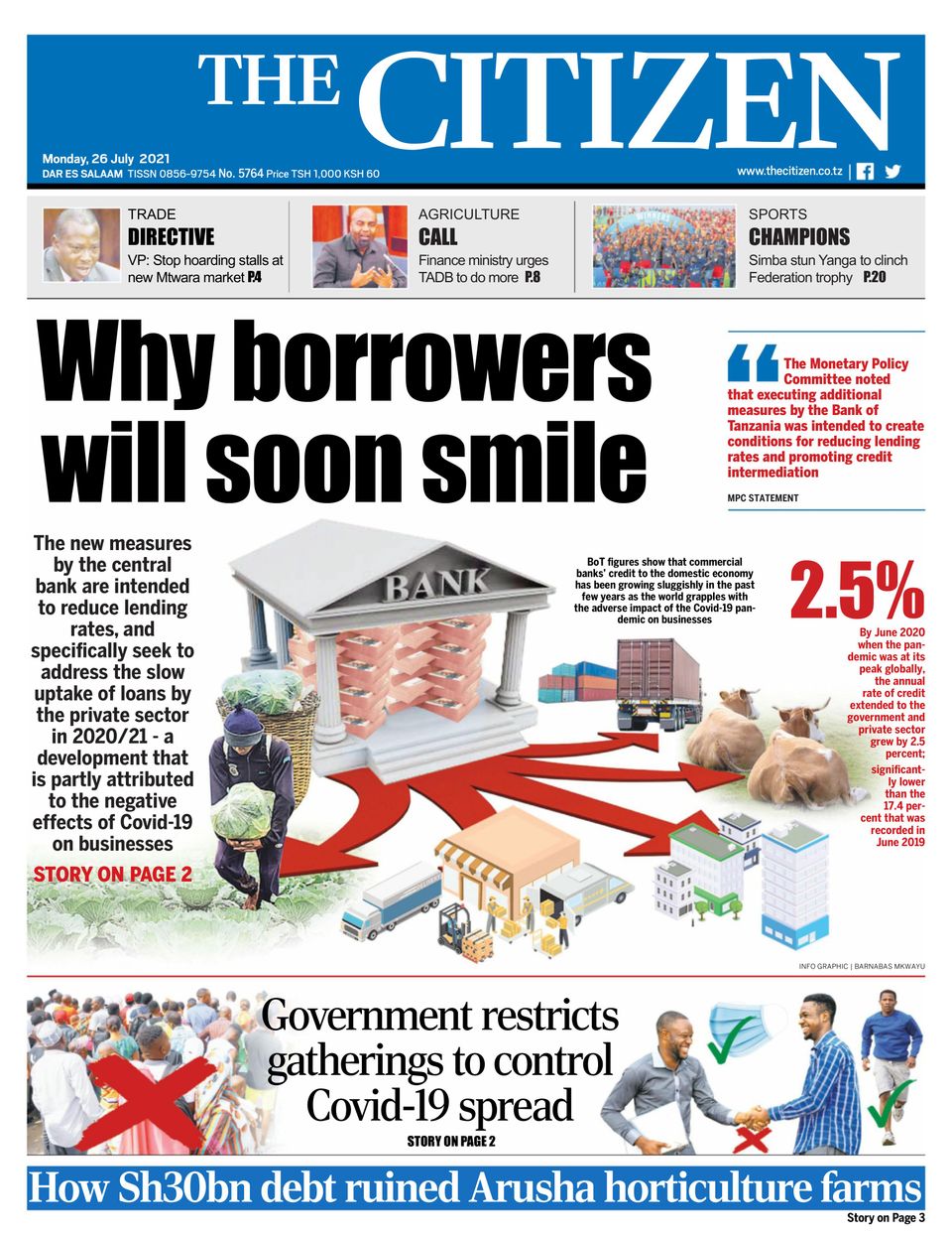 Get digital access to The Citizen - July 26, 2021 issue | Magzter.com