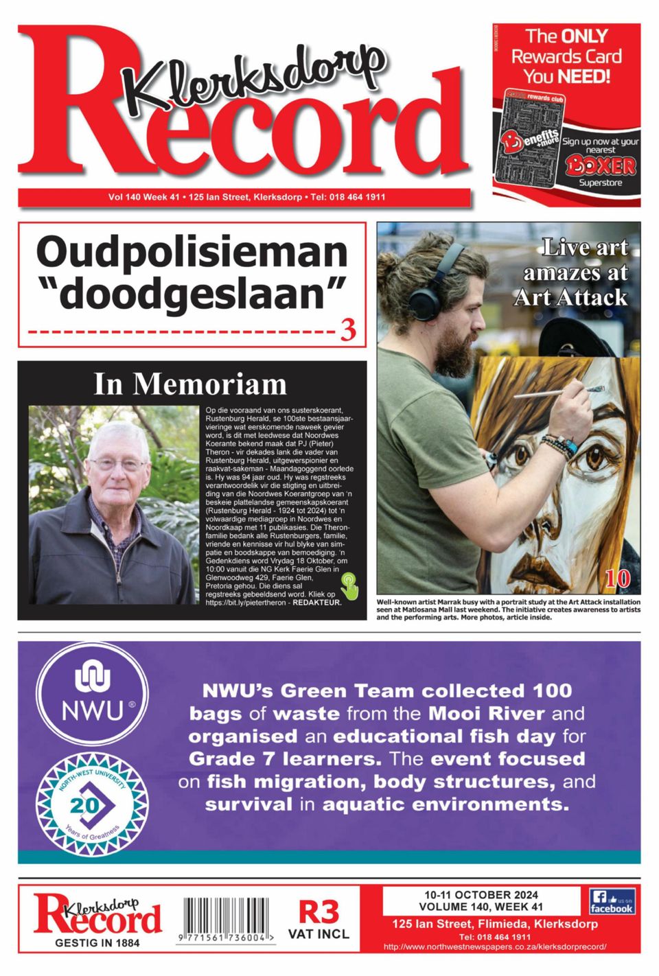 Get digital access to Klerksdorp Record - October 11, 2024 issue | Magzter.com