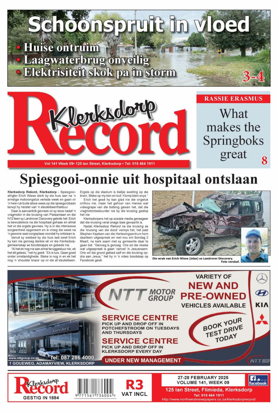 Get digital access to Klerksdorp Record - February 28, 2025 issue | Magzter.com