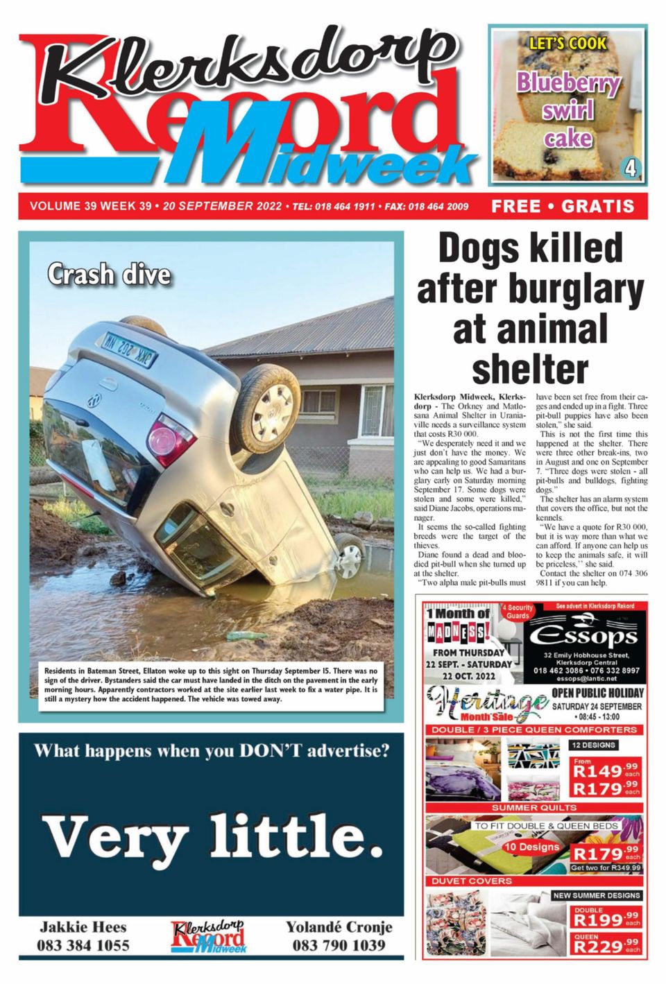 Get digital access to Klerksdorp Midweek - September 20, 2022 issue | Magzter.com