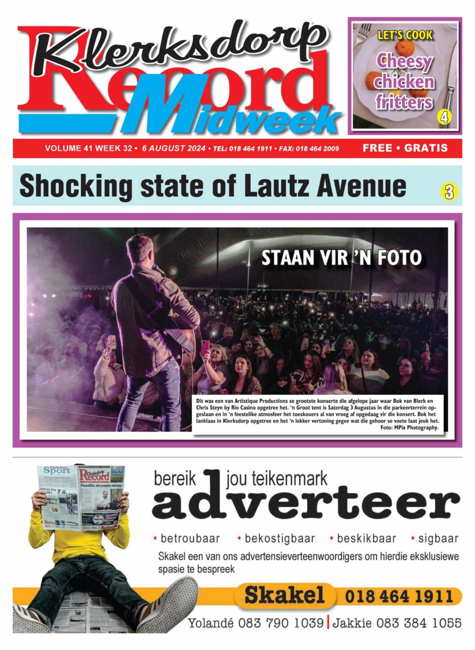 Get digital access to Klerksdorp Midweek - August 06, 2024 issue | Magzter.com