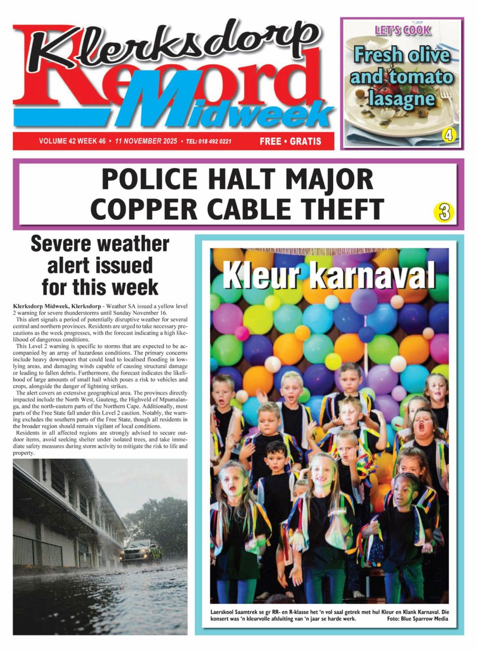 Get digital access to Klerksdorp Midweek - November 11, 2025 issue | Magzter.com