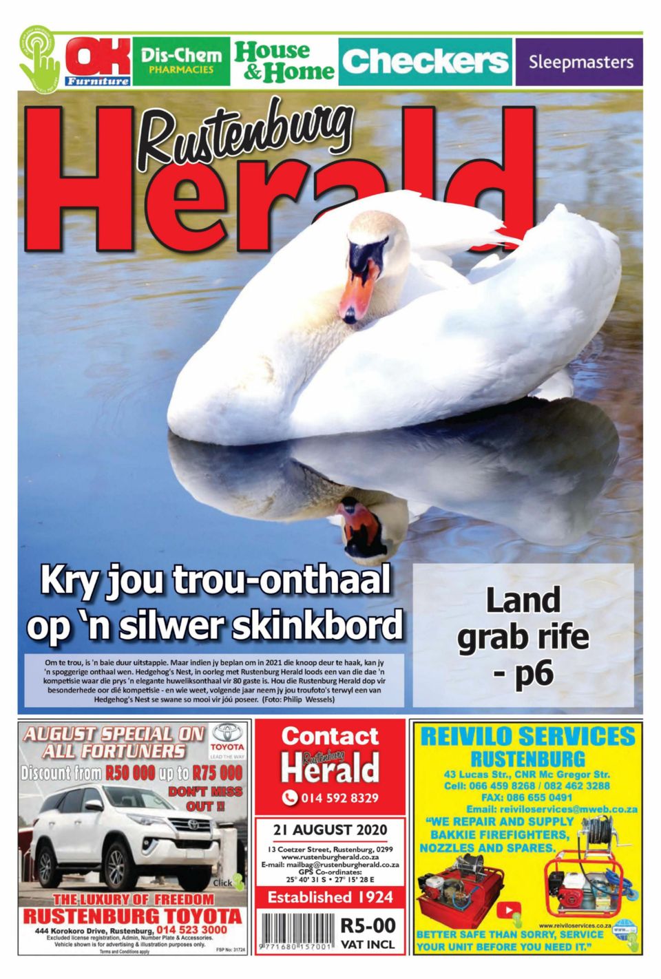Rustenburg Herald Newspaper - Get your Digital Subscription