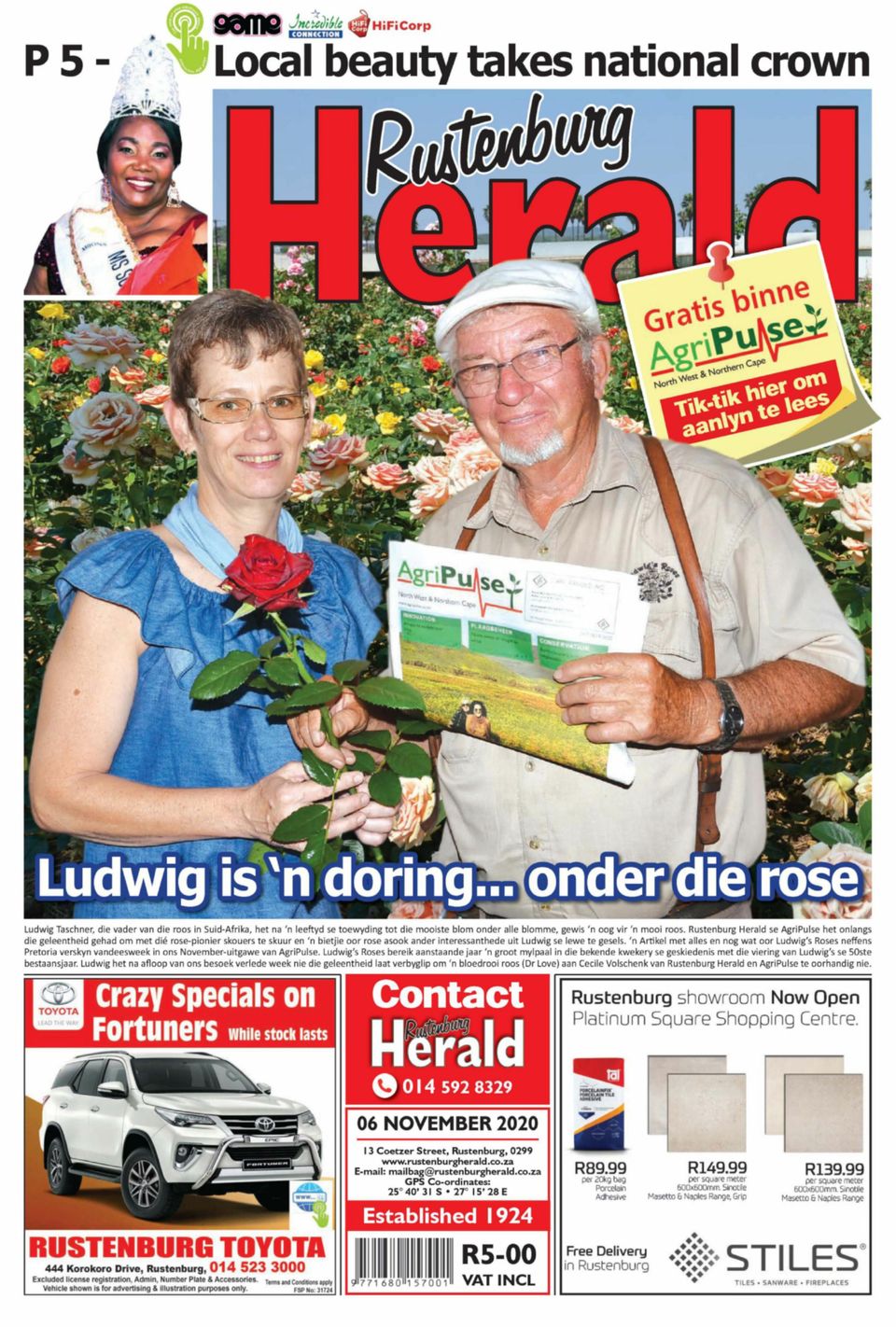 Get digital access to Rustenburg Herald - November 06, 2020 issue ...