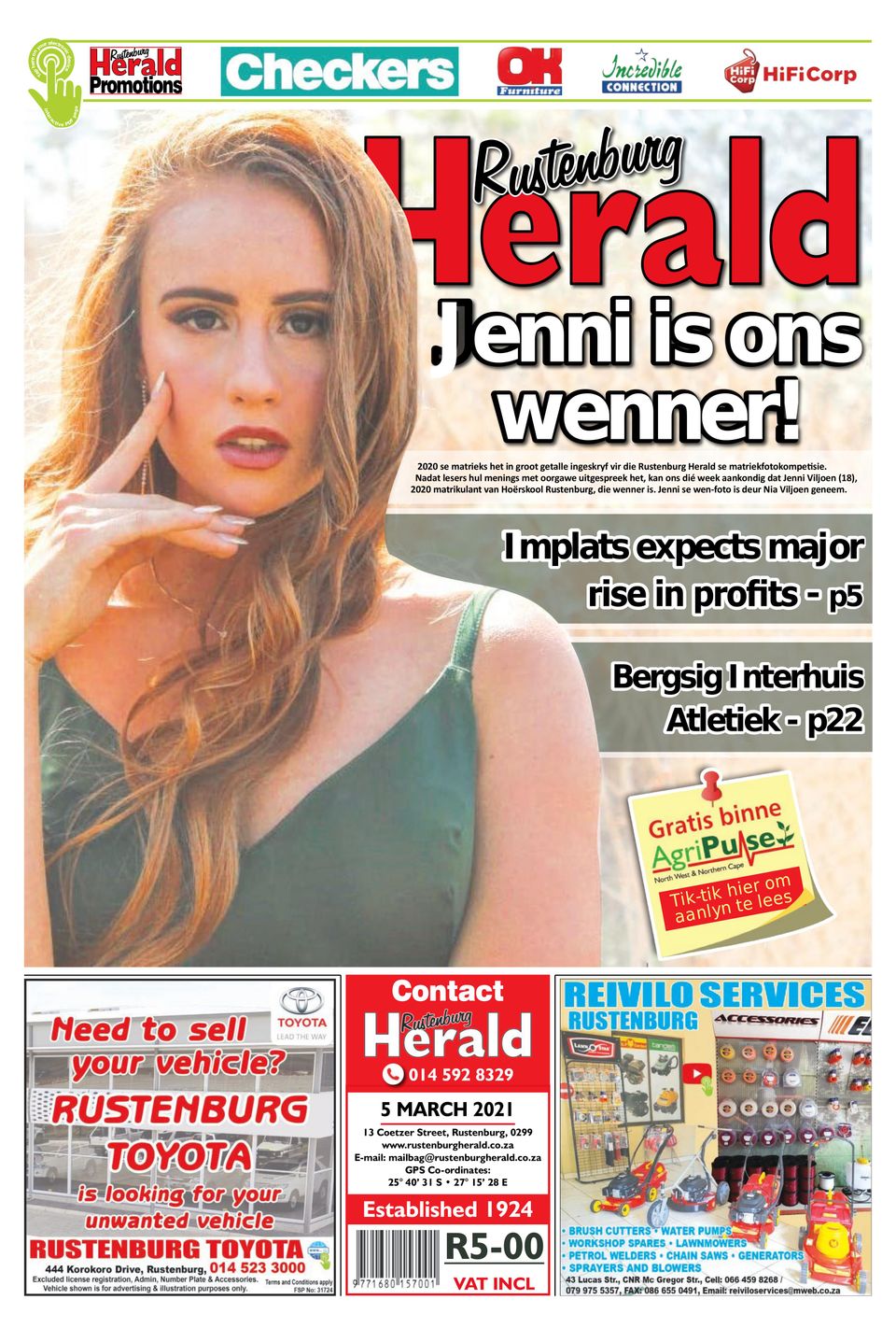 Get digital access to Rustenburg Herald - March 04, 2021 issue ...