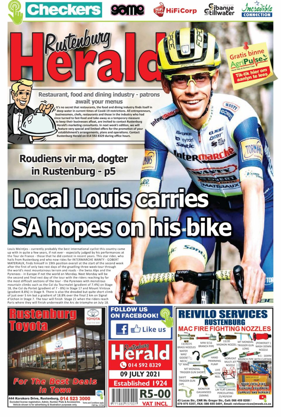 Rustenburg Herald-July 09, 2021 Newspaper - Get your Digital Subscription
