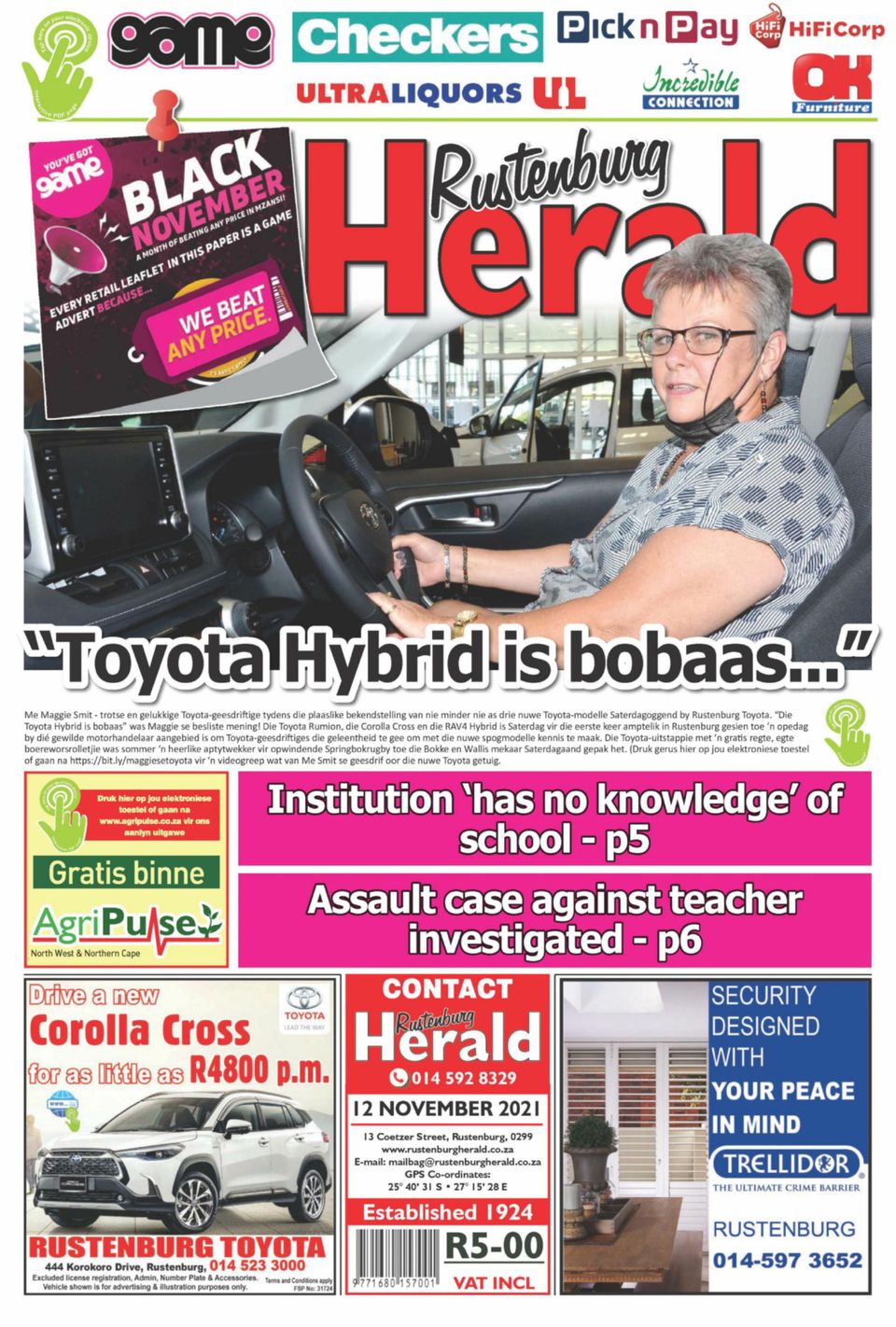 Get digital access to Rustenburg Herald - November 12, 2021 issue ...