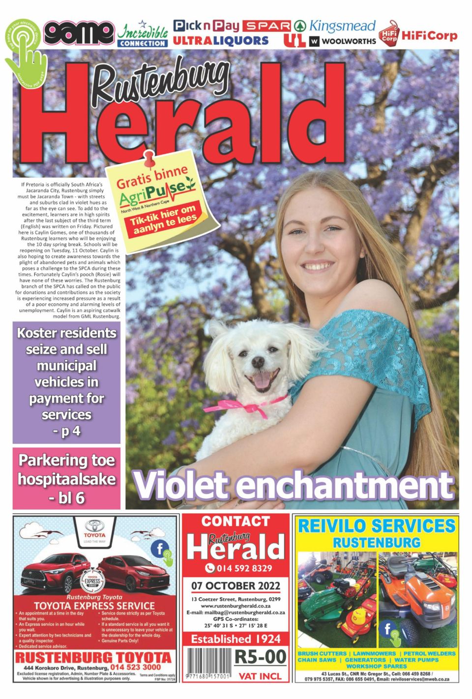 Rustenburg Herald-October 07, 2022 Newspaper - Get your Digital ...