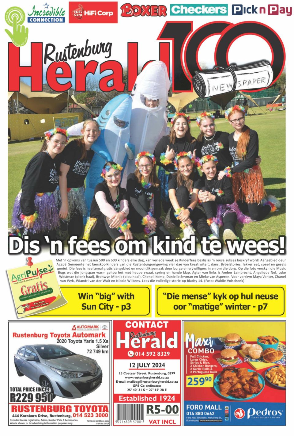 Rustenburg Herald Newspaper - Get your Digital Subscription