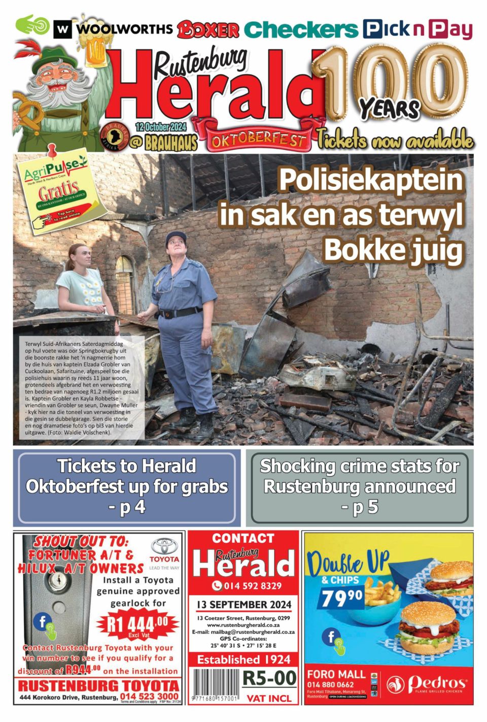 Rustenburg Herald Newspaper - Get your Digital Subscription