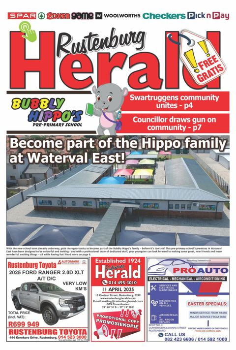 Get digital access to Rustenburg Herald Newspaper | Magzter.com