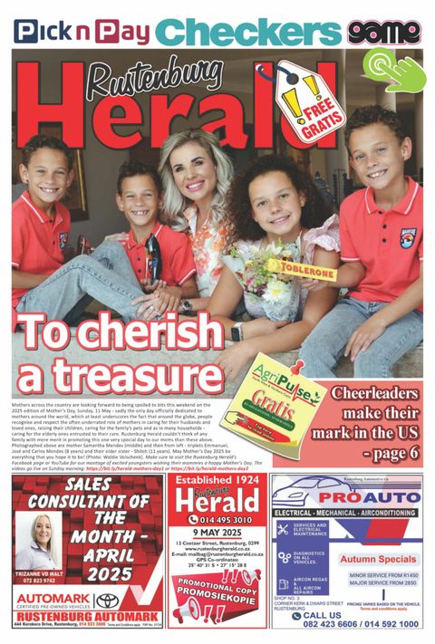 Get digital access to Rustenburg Herald Newspaper | Magzter.com