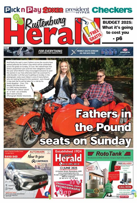 Get digital access to Rustenburg Herald Newspaper | Magzter.com