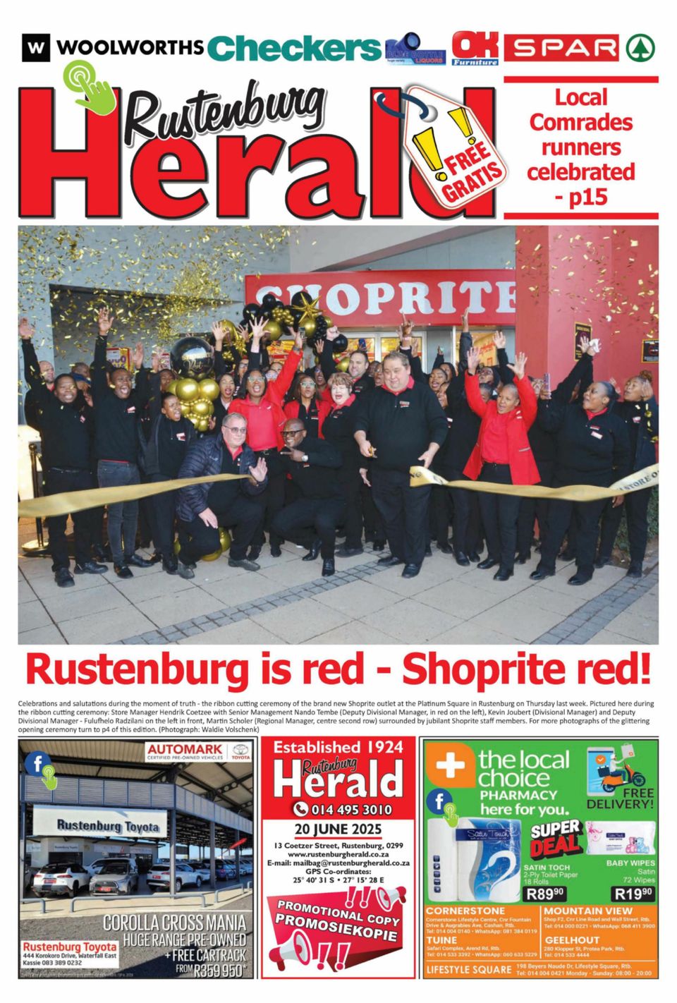 Get digital access to Rustenburg Herald Newspaper | Magzter.com