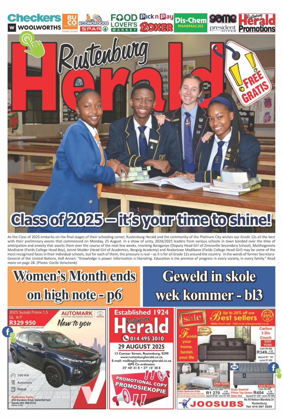 Get digital access to Rustenburg Herald Newspaper | Magzter.com
